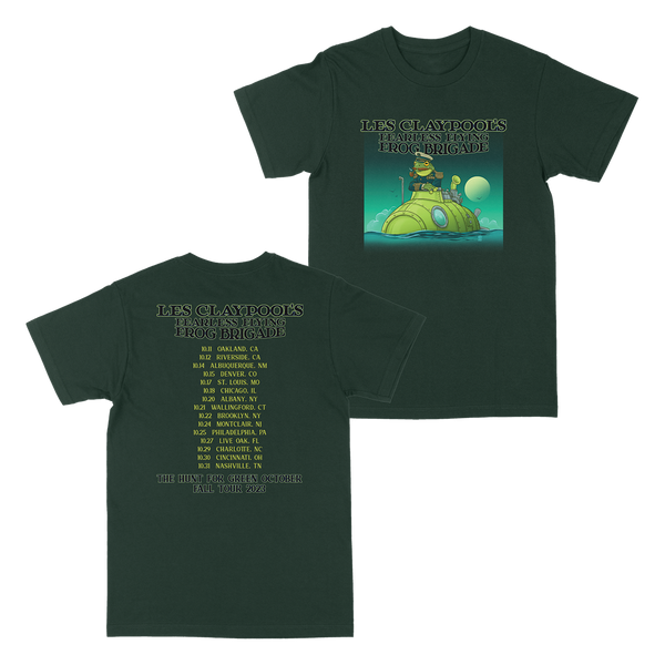 Les Claypool – Hunt for Green October Tour T-Shirt – Club Bastardo